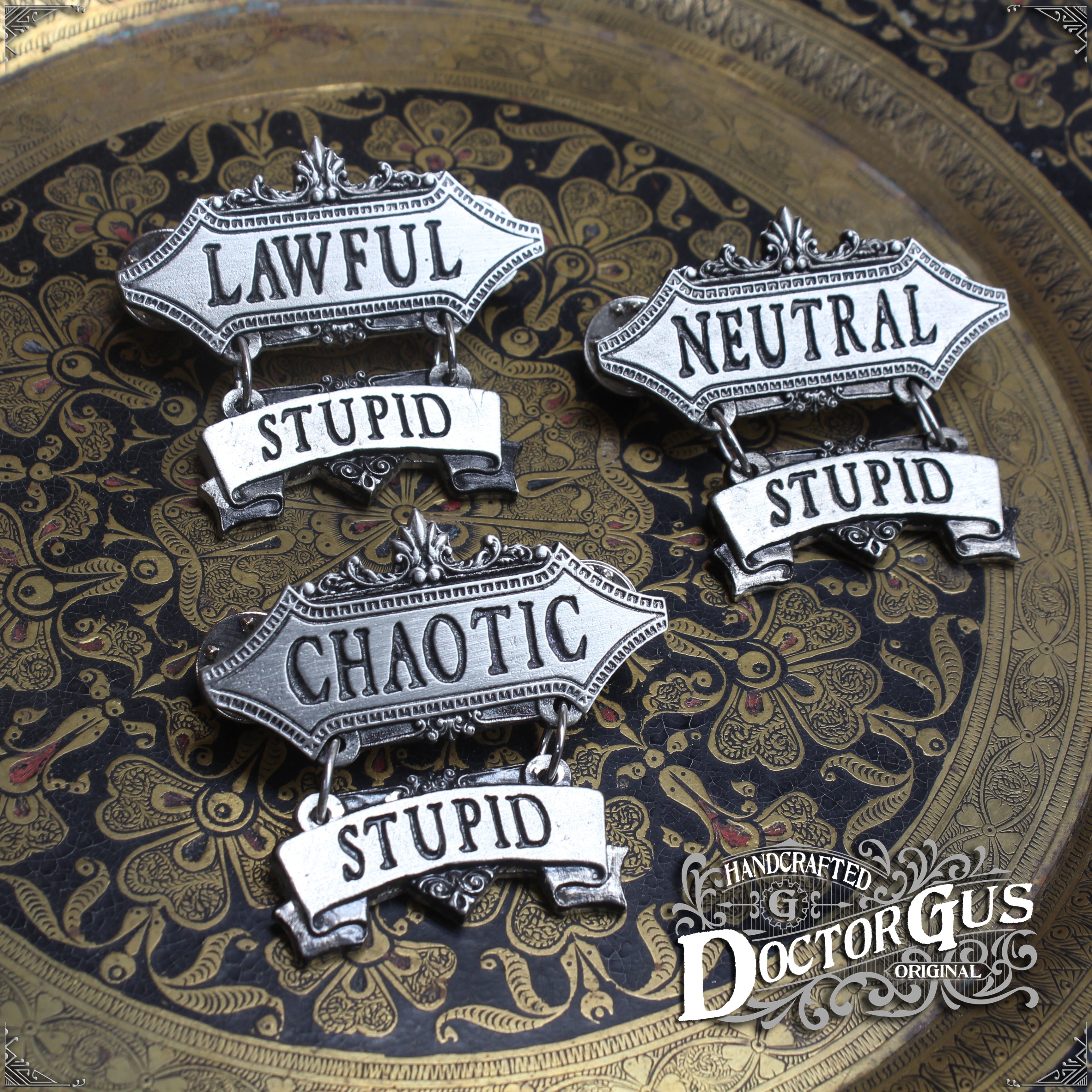 Alignment Badges – Doctor Gus Designs