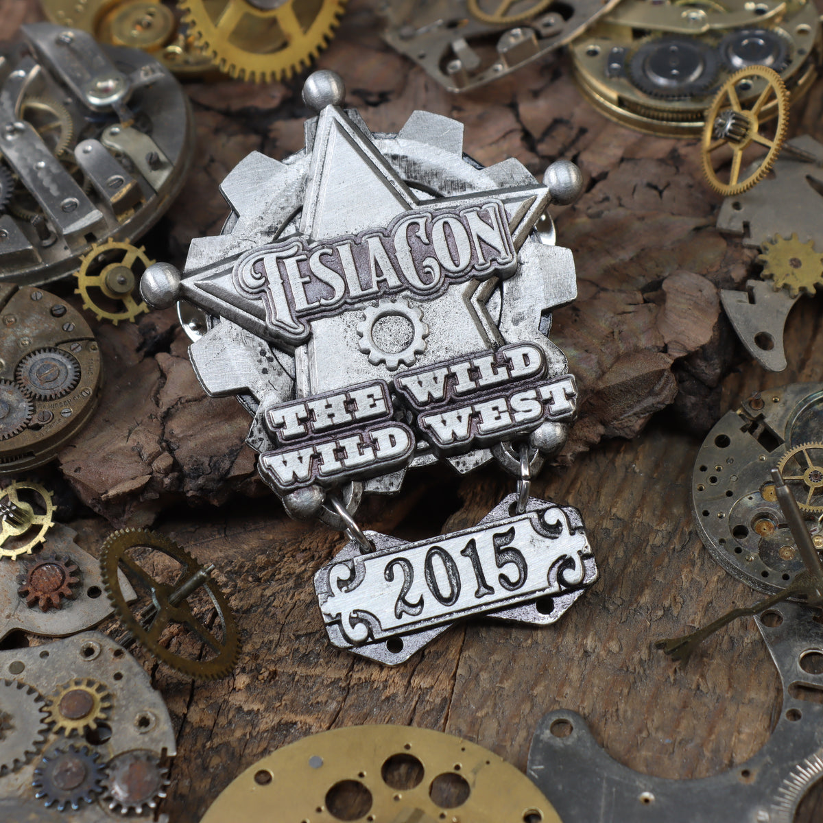 Teslacon 6 - The Wild Wild West Badge – Doctor Gus Designs