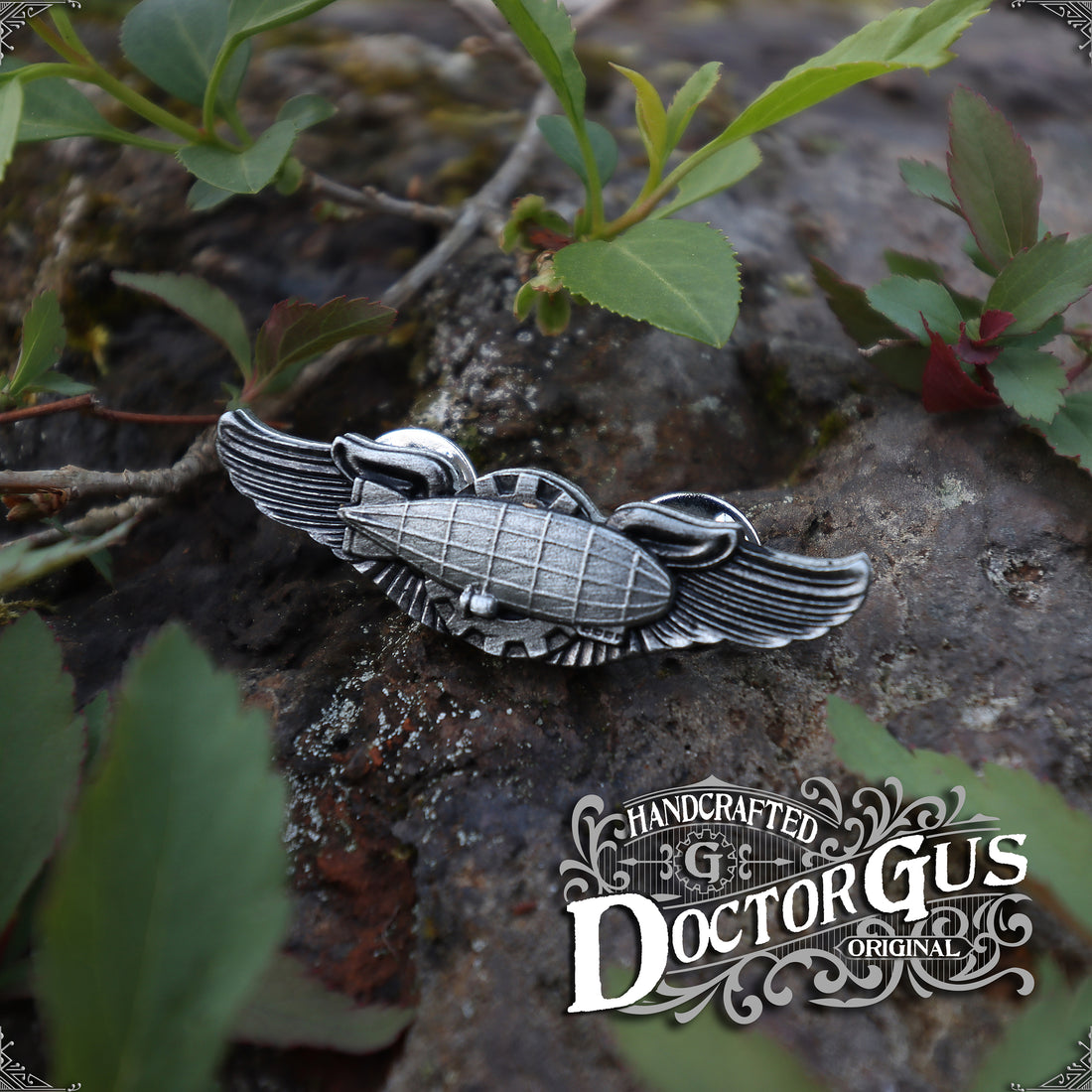 Airship Pilot Wings - Mini Size – Doctor Gus Designs