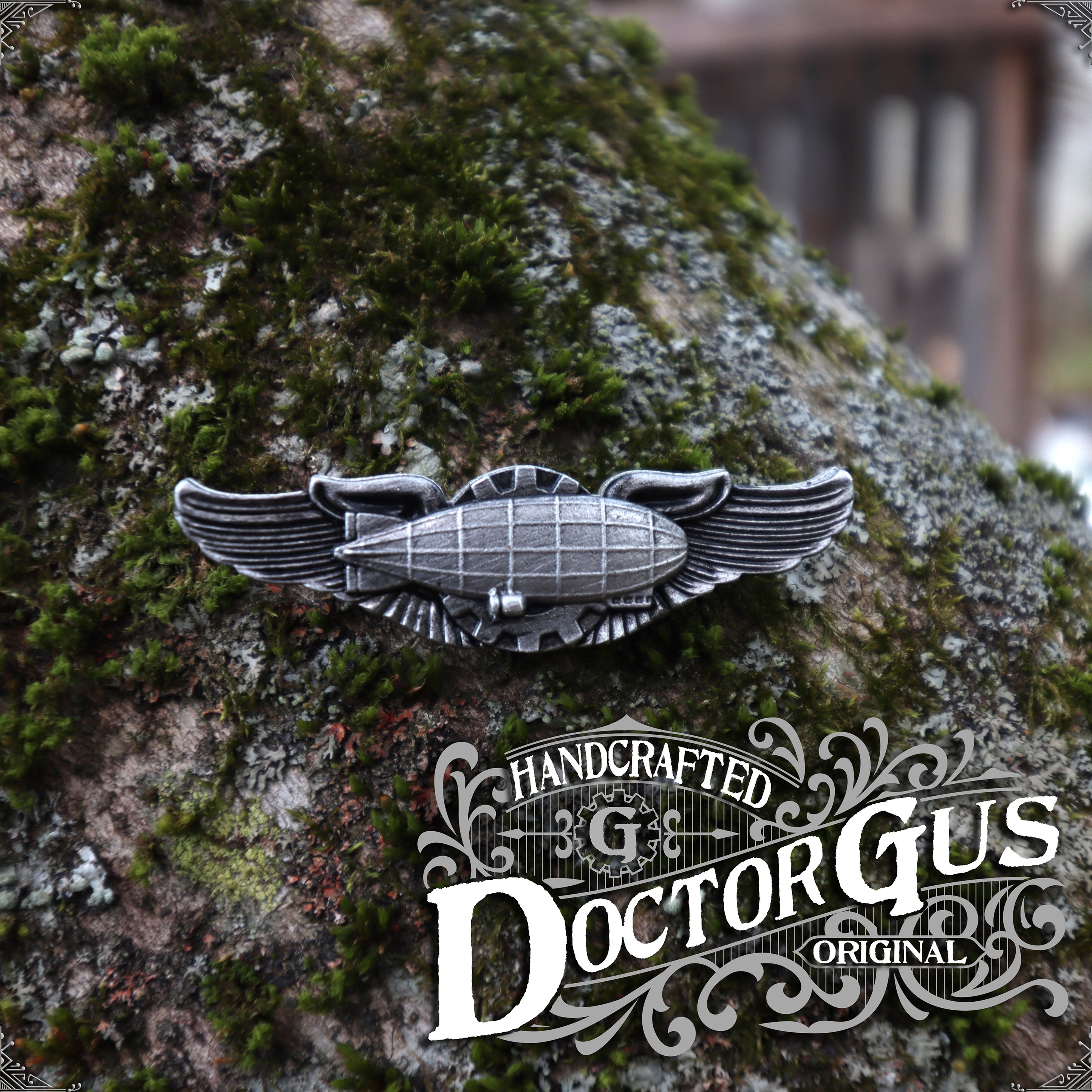 Airship Pilot Wings - Mini Size – Doctor Gus Designs