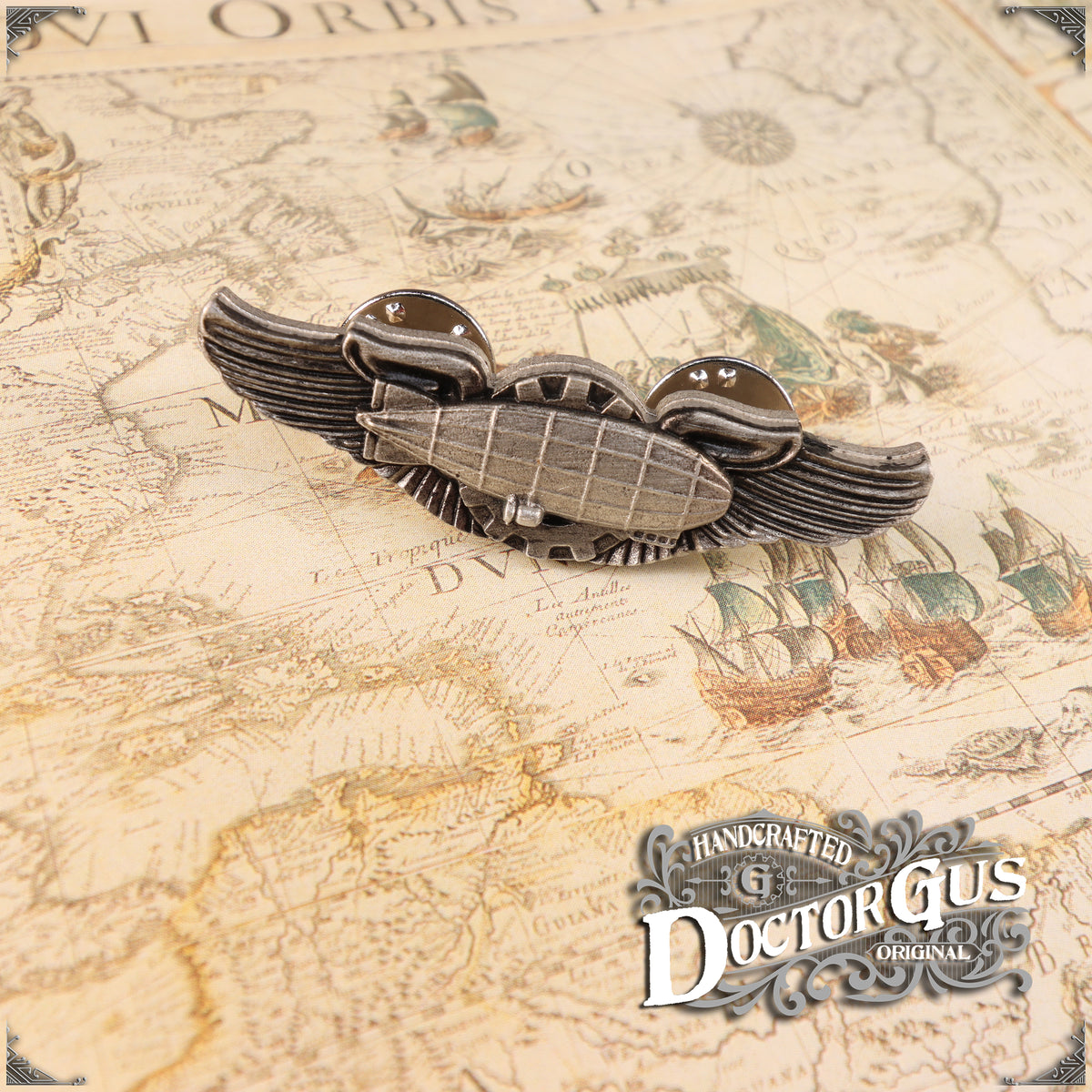 Airship Pilot Wings - Mini Size – Doctor Gus Designs