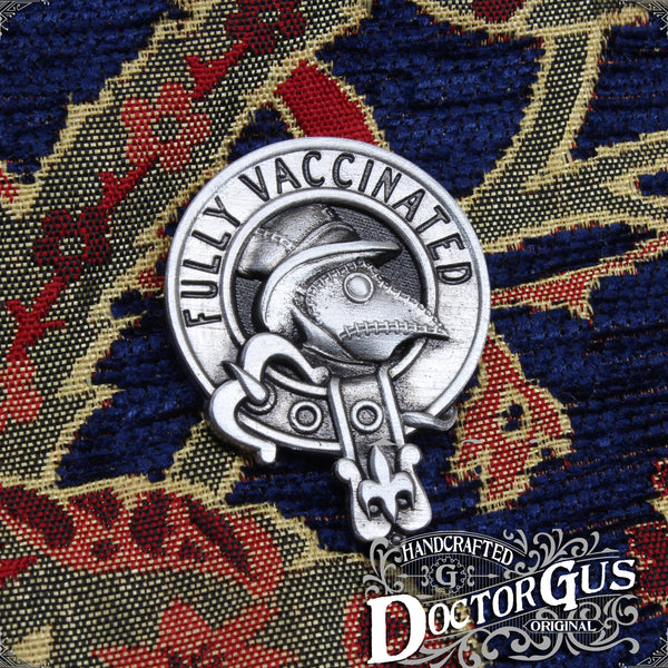 Fully Vaccinated Badge – Doctor Gus Designs