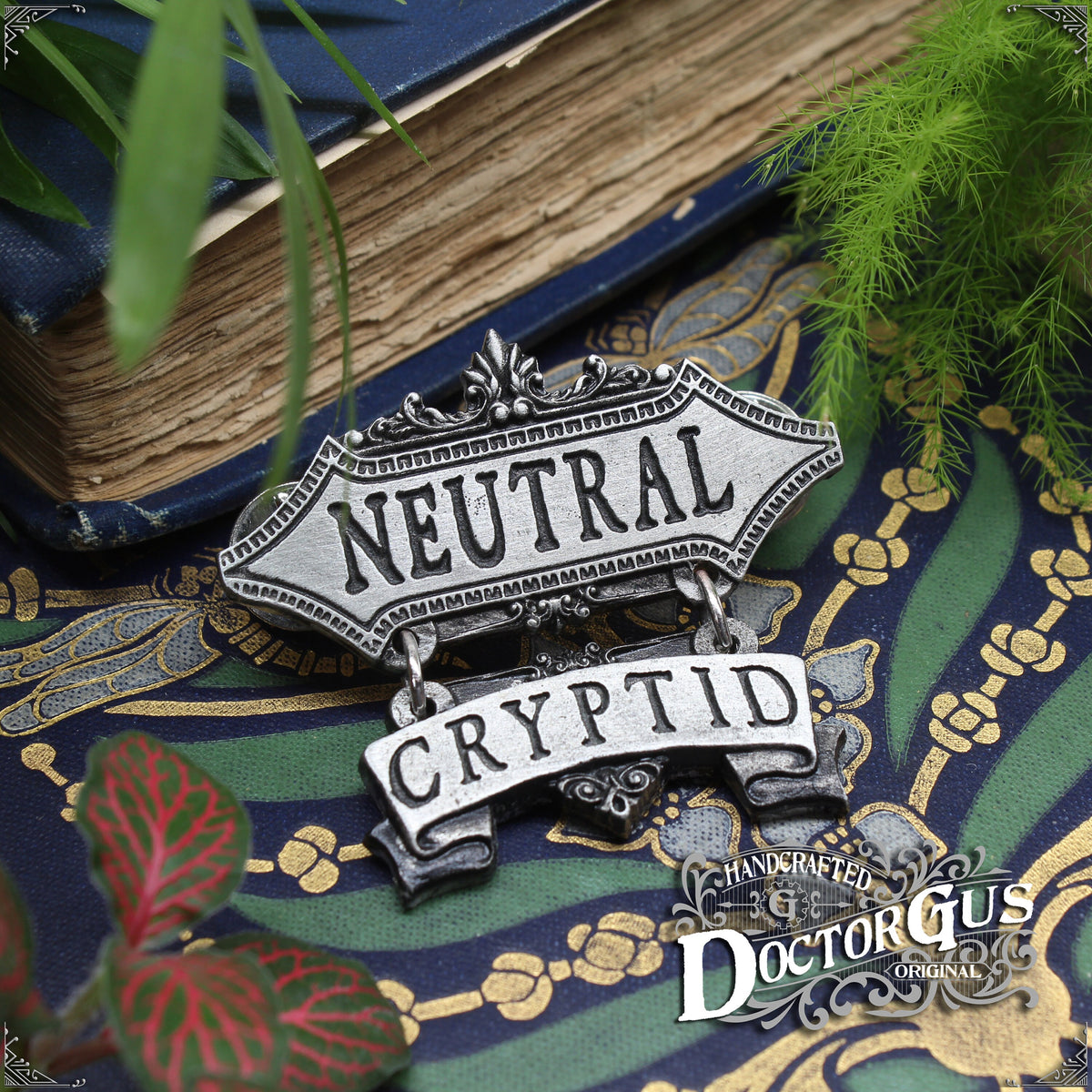 Cryptid Alignment Badge – Doctor Gus Designs