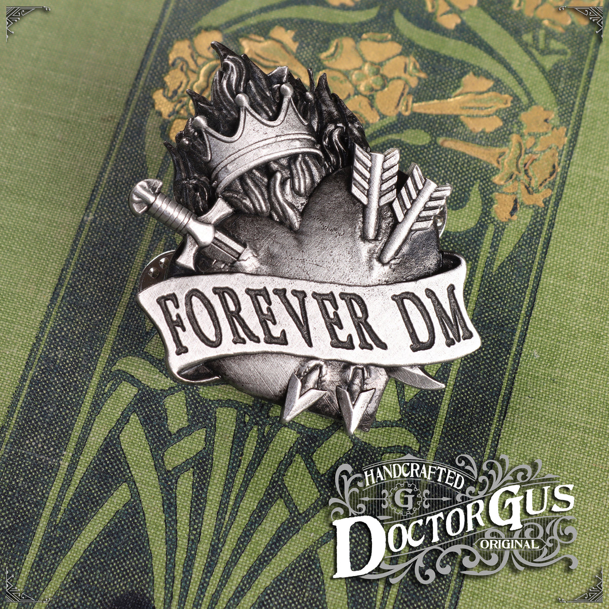 Forever DM Badge – Doctor Gus Designs