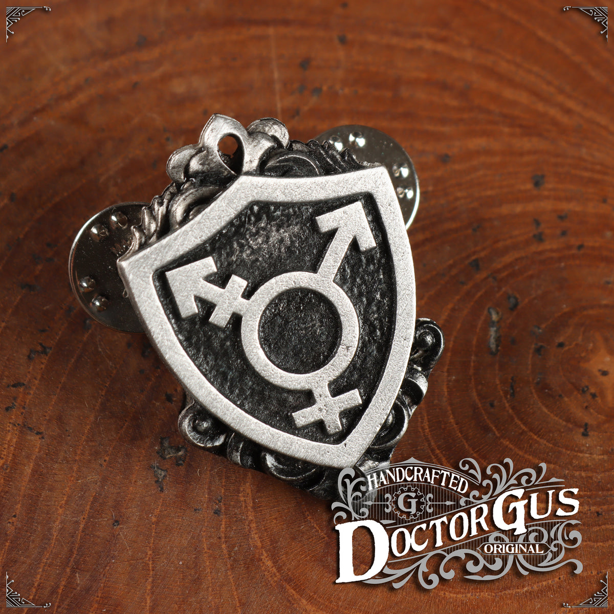 Transgender Badge – Doctor Gus Designs