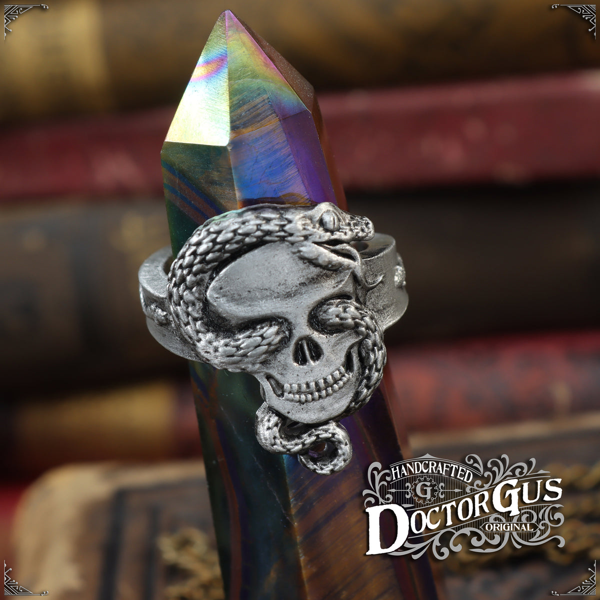 Serpent Skull Ring – Doctor Gus Designs